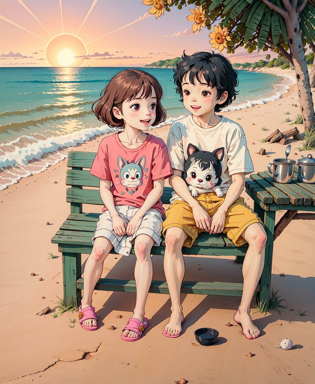 夏日炎炎，有你最甜 吐司