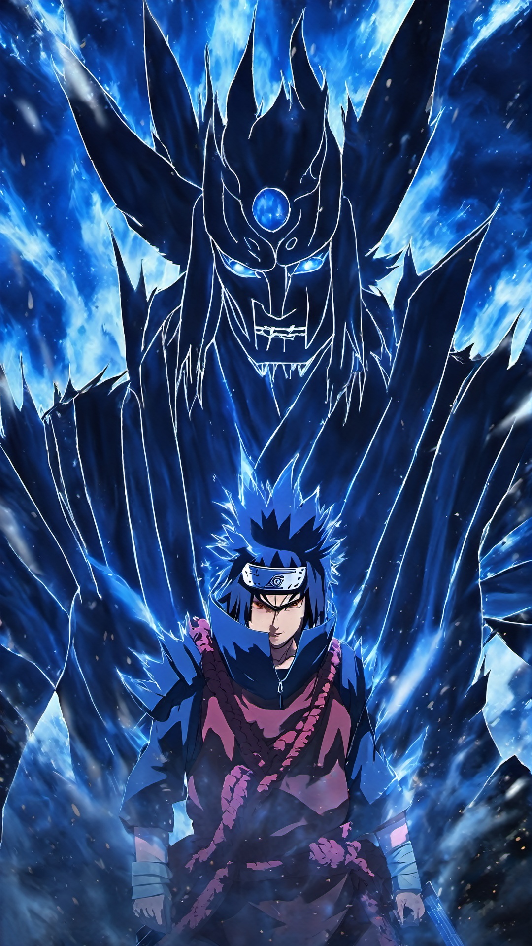 Madara Uchiha Susanoo Blue