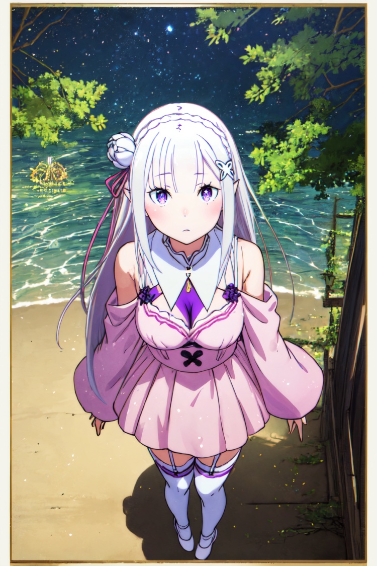 爱蜜莉雅_エミリア_Emilia_Re:从零开始的异世界生活 - V1 | Stable Diffusion Model - LoRA | Tensor.Art