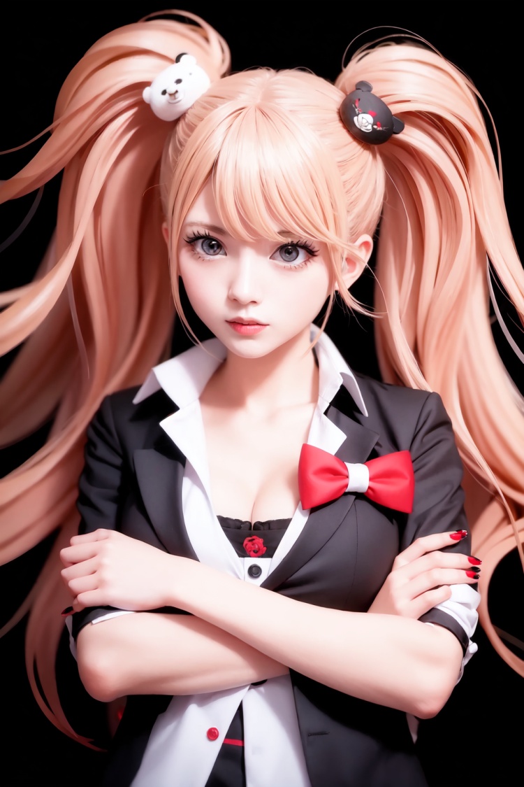 enoshima_junko,twintails,1girl | image created by | 吐司 tusiart.com