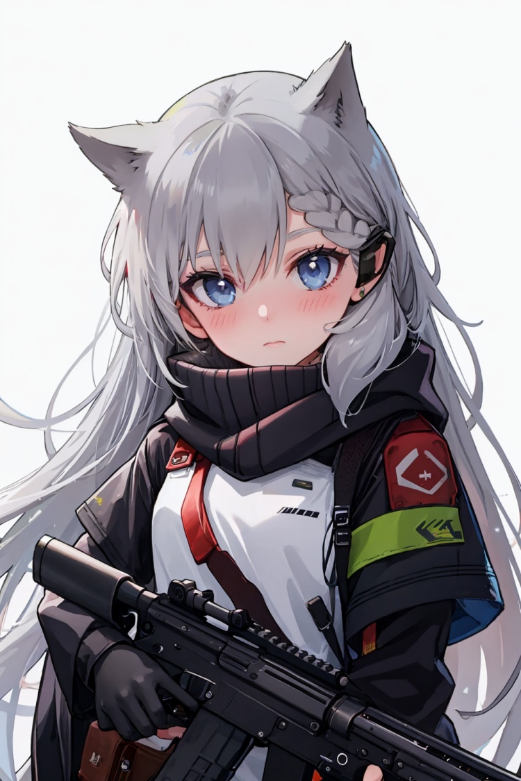 KSVK--少女前线girlsfrontline - v1.0 | Stable Diffusion LoRA | 吐司 tusi.cn