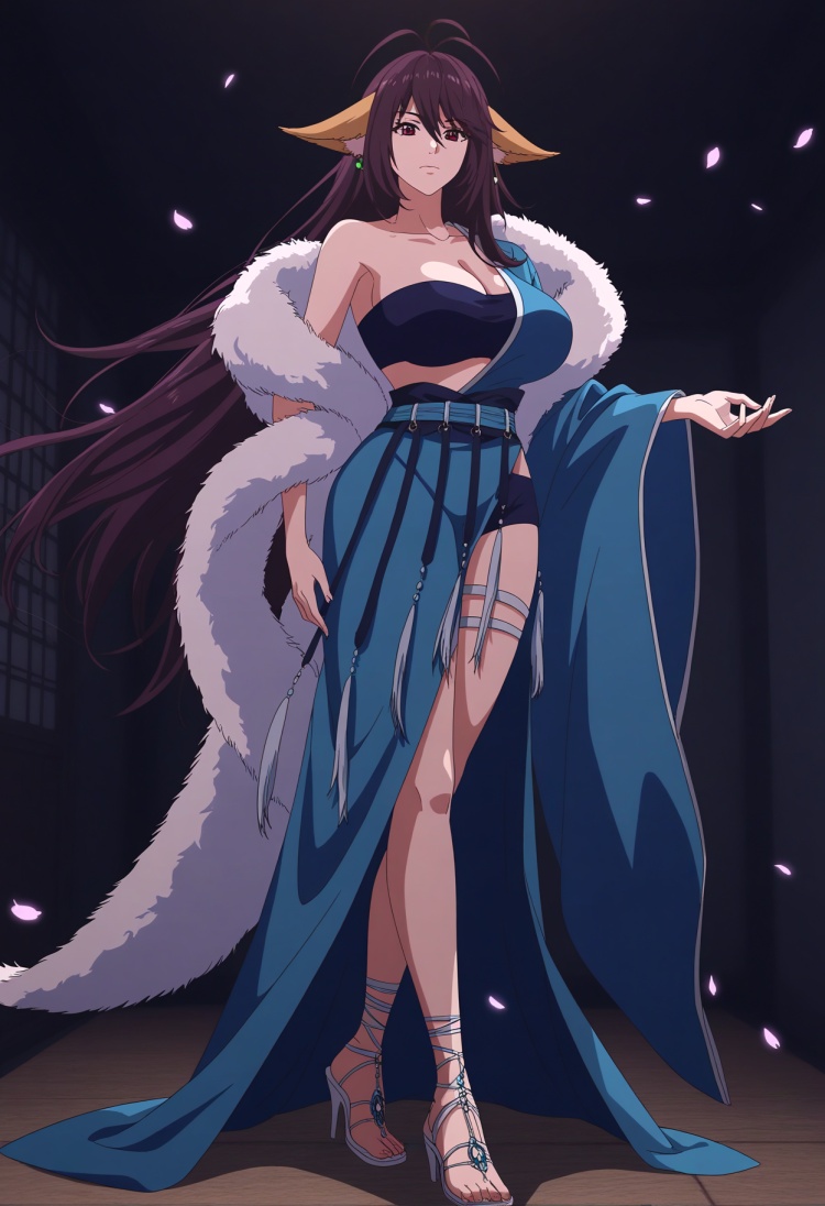 涂山雅雅-蓝裙-二次元国漫-Illustrious - v1 | Stable Diffusion Model - LORA | 吐司 tusiart.com