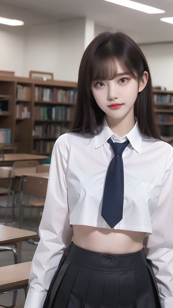 图书馆制服JK美女小姐姐91号 - | 吐司 tusi.cn