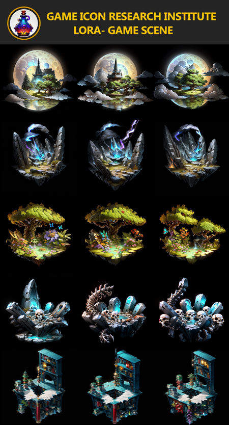 GameIconResearch_Scene_Lora - v1.0 | 吐司 TusiArt.com