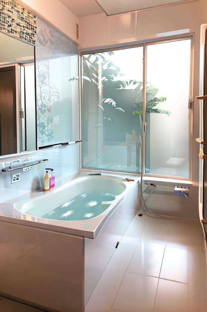 日本の住宅のお風呂Modern OFURO in Japanese Houses - V1 | Stable Diffusion Model ...