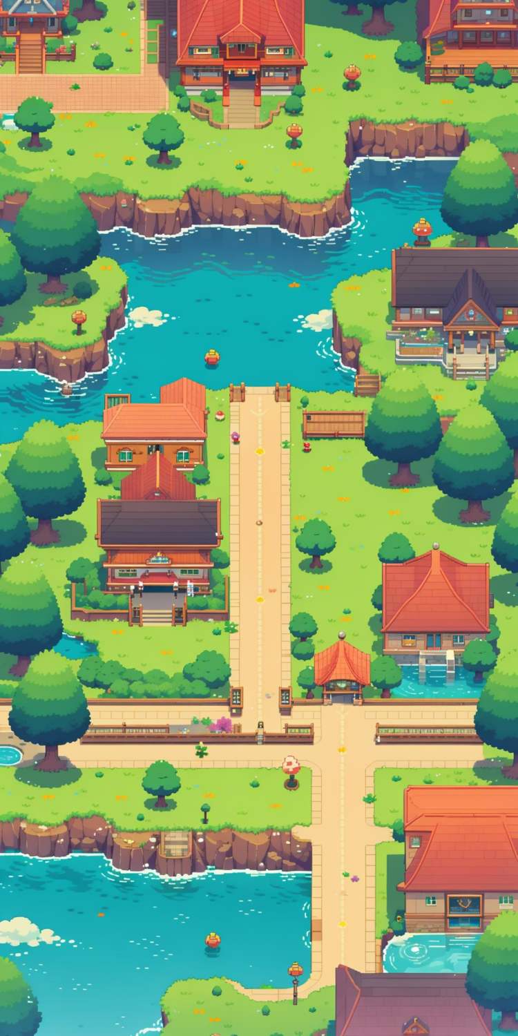 HEZI_竖版像素游戏风格 - V1.0 | Stable Diffusion Model - LORA | 吐司 tusiart.com