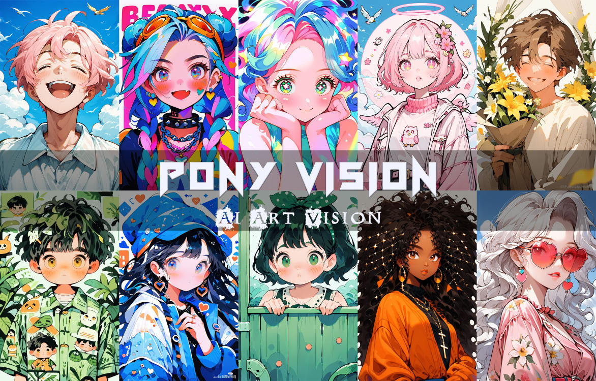 Pony Vision | ComfyUI Workflow | Tensor.Art Green